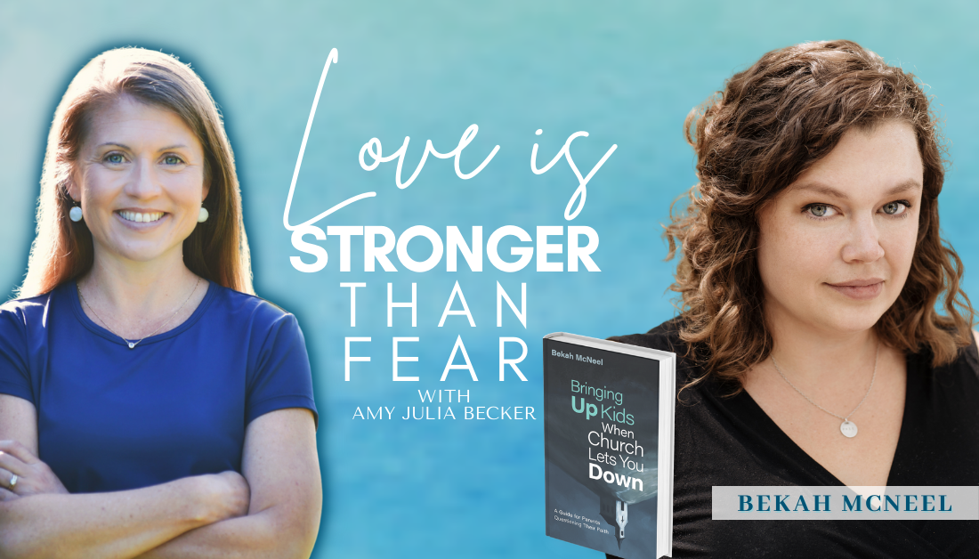 S6 E8 | Christmas, When Church Lets You Down with Bekah McNeel - Amy Julia Becker